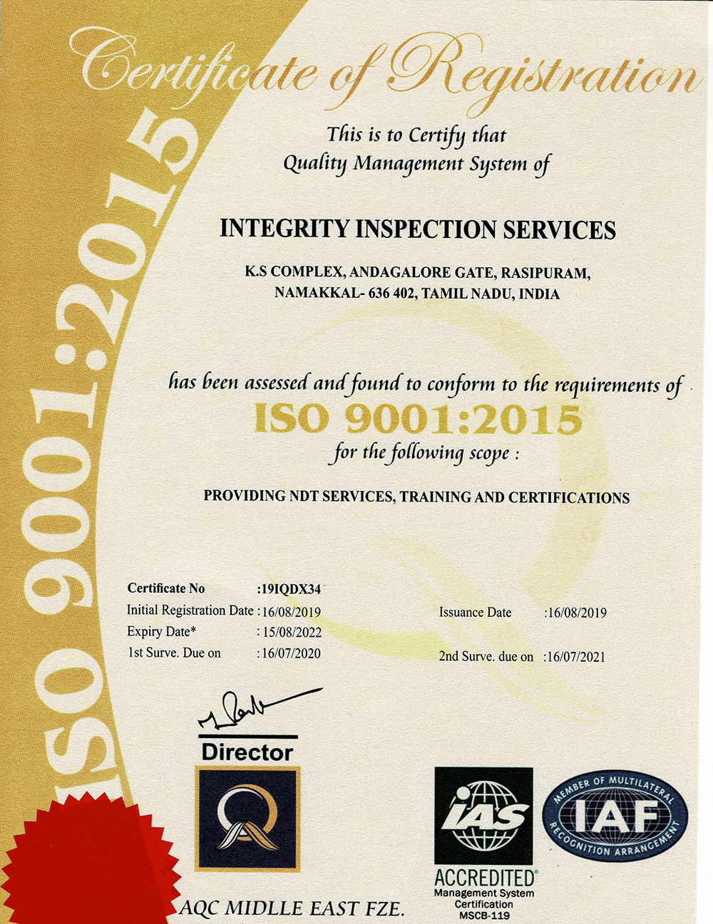 About us - Integrity Inspection Services